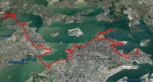 Harbour Circle Walk: Huntleys Point to Balmain - Aussie Bushwalking